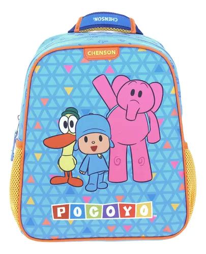 Mochila Escolar Chenson Pocoyo Kinder Preescolar Backpack Envío Gratis
