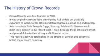 Record Labels Pptx