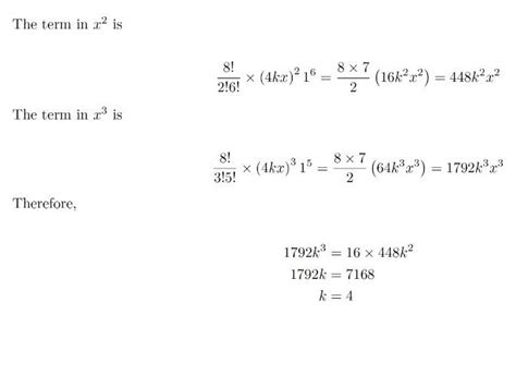 Binomial Expansion Worksheets Teaching Resources