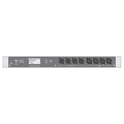 Solid State Logic SSL Alpha VHD Quad Mic Preamp LN SSL SCAN UK