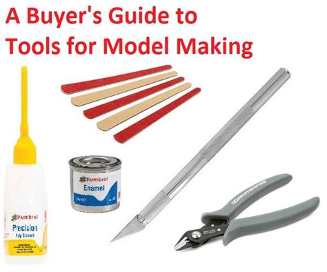 A Buyers Guide To Tools For Model Making Get Started With Paints