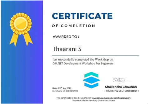 Thaarani Sasikumar On Linkedin Learning Careergrowth Dotnet Csharp