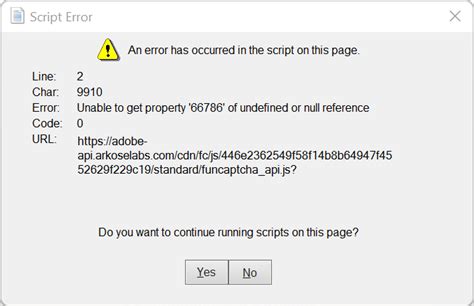 Solved Script Error Sign In Adobe Product Community 13261550