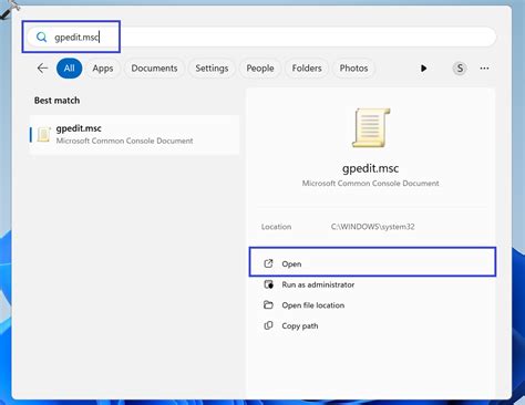 10 methods to open local group policy editor in windows 11