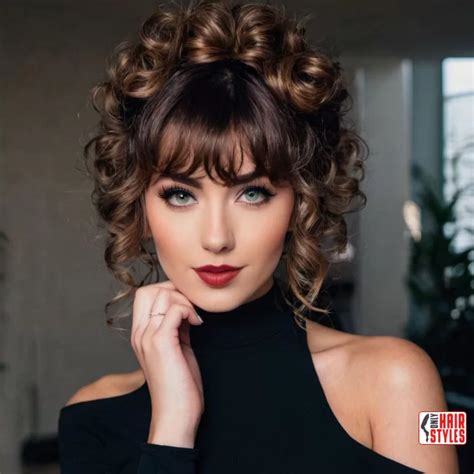 60 Best Curly Hairstyles With Bangs For A Stunning Look « Only Hairstyles