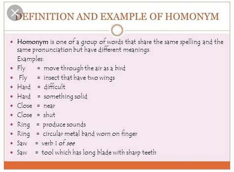 📒semantics Polysemy Is A Word Or Phrase That Has Multiple Meanings When One Word Is Linked Or