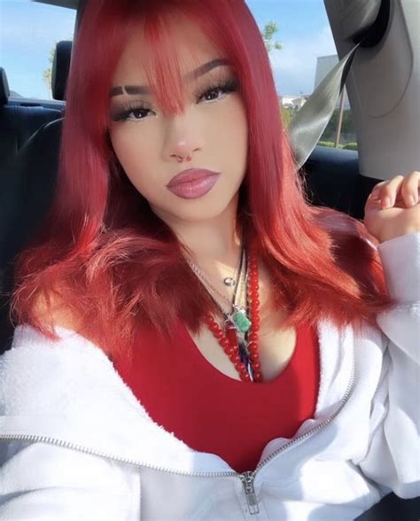 {pin ️} Red Hair Inspo Chola Girl Red Hair