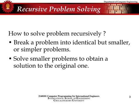 PPT Recursive Problem Solving PowerPoint Presentation Free Download ID