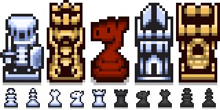 Chess Pieces Sprite Pack By Emi Emi Games