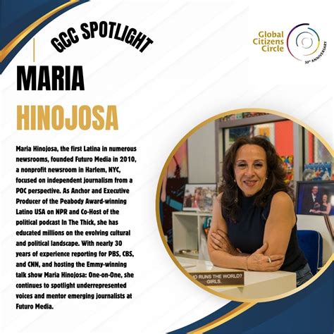 Global Citizens Circle On Linkedin Gcc Celebrates And Spotlights Maria