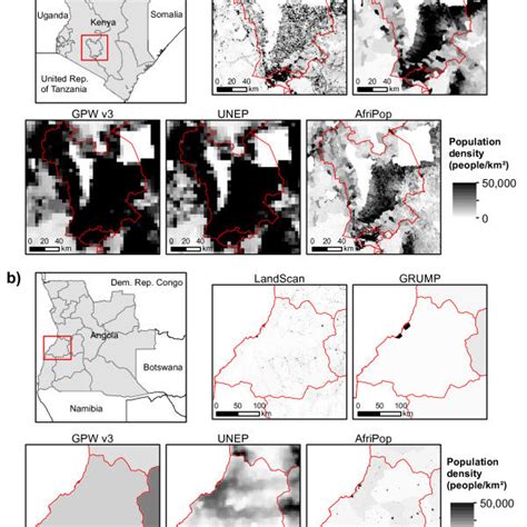 Schematic Illustrations Of Population Distribution Modelling Methods Download Scientific