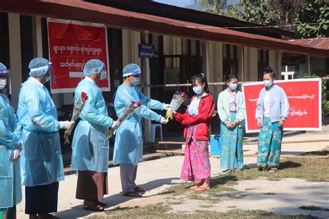 မိုင်းဖြတ်မြို့နယ်တွင် ကိုဗစ် ၁၉ အတည်ပြုလူနာ ၃ ဦး ဆေးရုံဆင်းခွင့်ရ