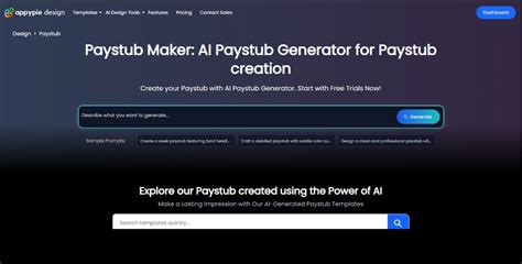 Ai Paystub Maker Free Paystub Generator To Create Paystubs Online