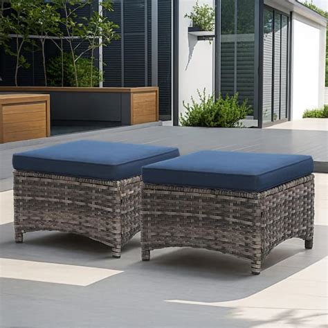 Outdoor Ottomans The Home Depot