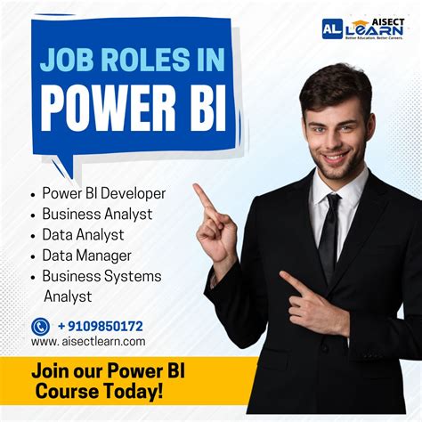 aisect learn on linkedin powerbi datascience careergrowth jobroles