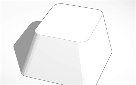 3d Design Cherry Mx Keycap Flat Face Round Stem Tinkercad