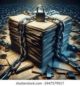 Categoría Documents locked padlock chains de imágenes fotos de stock e ilustraciones libres