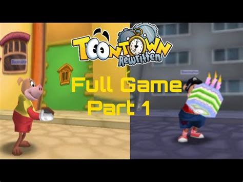 Toontown Rewritten Full Game Part 1 Toontown Central Youtube