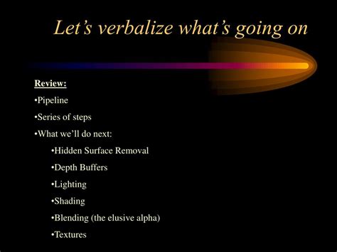 Ppt Cap4730 Computational Structures In Computer Graphics Powerpoint