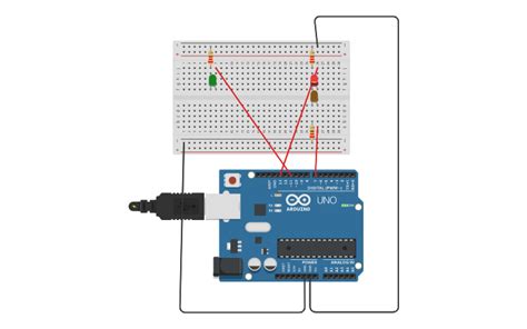Circuit Design Semáforo Tinkercad Circuit Design Semáforo Tinkercad