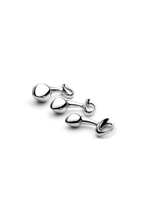 Pure Plug Small • Stainless Steel • Njoy Premium Sex Toys Darkest Fox