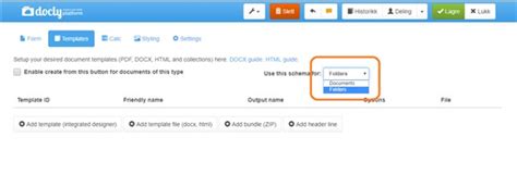 Creating Folder Schemas Docly™
