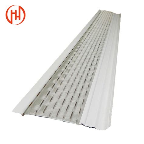 High Quality Aluminum Extrusion Gutter Leaf Proof Gutter Gutter Guard And Rain Gutter