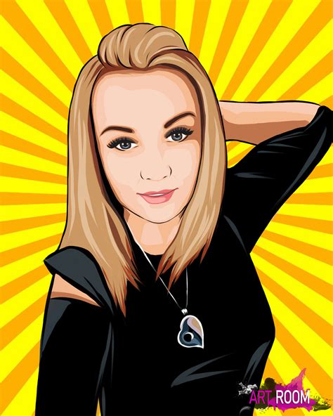 Art Room Поп Арт портрет