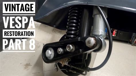 Vespa Scooter Restoration Part 8 Fixing The Front End Youtube