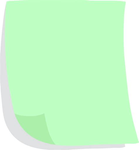 Colored Post It Note Paper Rounded Edges Sticky Notes For Reminders 21879894 Png