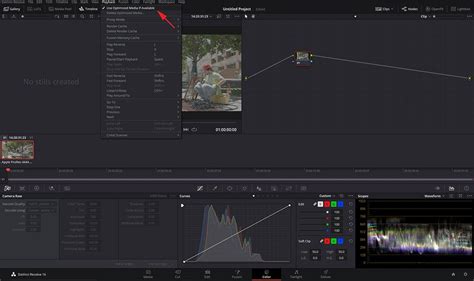 how to use optimized media in davinci resolve