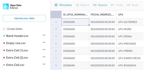 open data editor