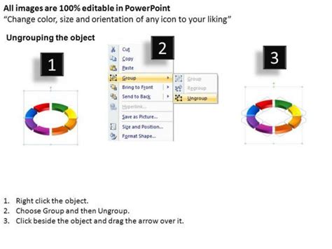 PowerPoint Themes Circle Chart Ring Process Ppt Template