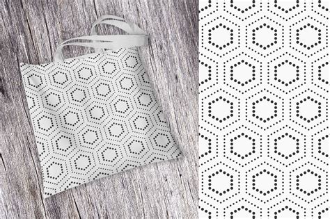 10 Seamless Dotted Geometric Vector Patterns
