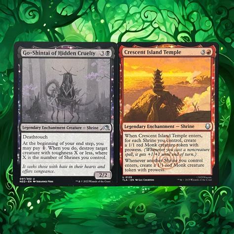 Mtg Commander Deck Edh Deck Hei Bai Forest Guardian 100 Magic Cards