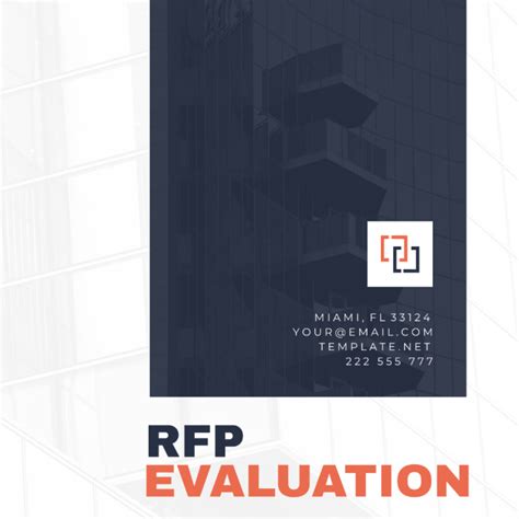 Free Rfp Evaluation Template To Edit Online