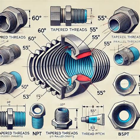 Understanding Tapered Pipe Threads A Comprehensive Guide Just Measure It