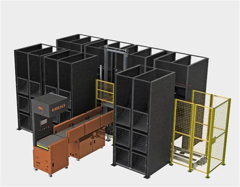 Sorting System Carriage Grid And Light Based Nido Automation