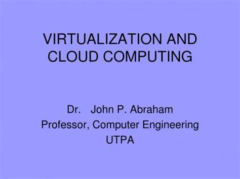 Ppt Virtualization In Cloud Computing Powerpoint Presentation Free Download Id12112061