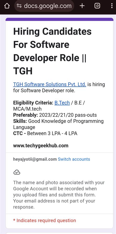 Jyoti Bhasin On Linkedin Hiring Intern Software 40 Comments