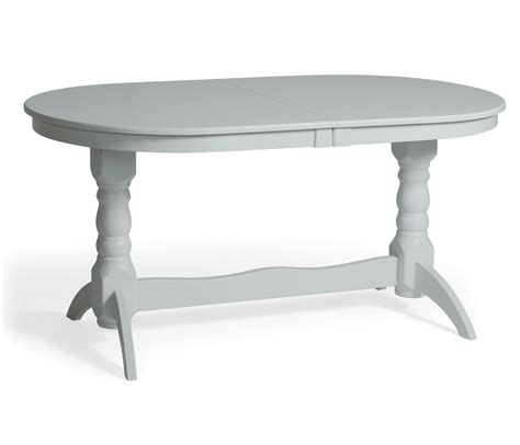 ≋ Стол гостинный раскладной деревянный ИНВИТО 2000 2800 овальный Made In Ukraine White 29479