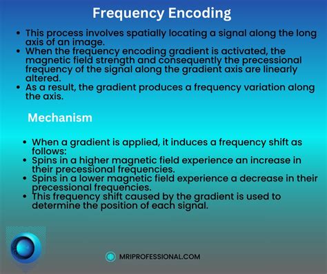 What Is Frequency Encoding And How Does Mri Professional Facebook