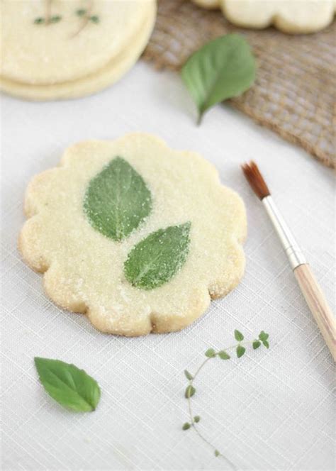 Печенье с розмарином и тимьяном Рецепты и идеи съедобного декора