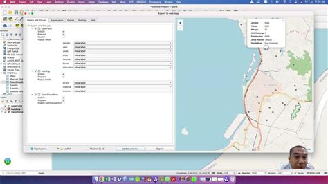 T613 How To Published The Web Map Using Qgis2web For Visualization