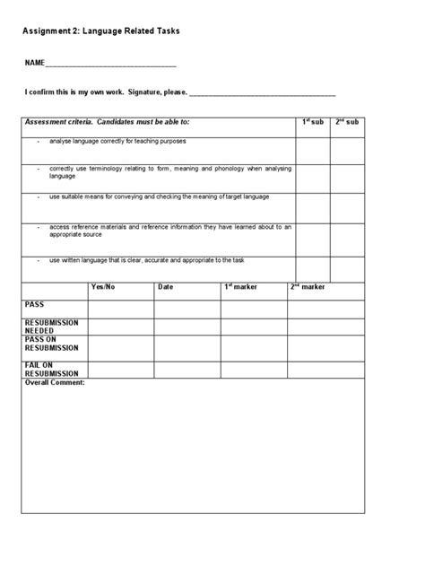 La Assignment 2 1 Pdf Word Stress Linguistics