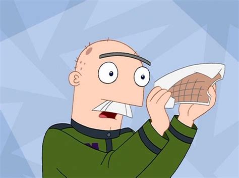 Major Monograms Bald Gasp Phineas And Ferb Illustration Character Design Disney Shows