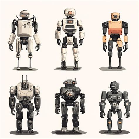 A Visual Guide To Different Types Of Robots And Their Applications Premium Ai Generated Image