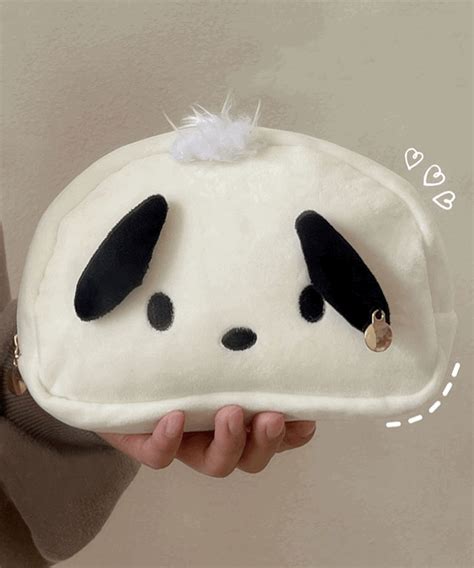 바둑이 강아지 인형 필통 귀여운 파우치 에이블리