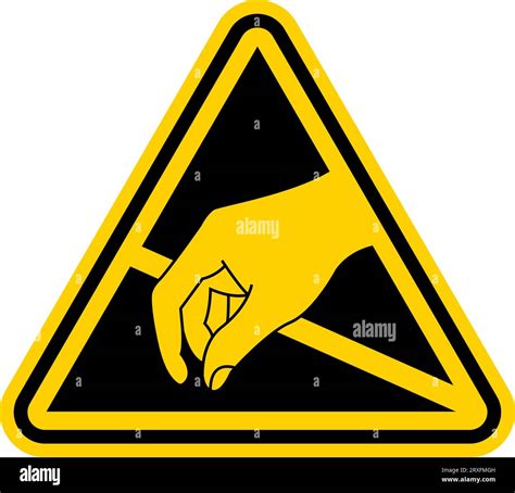Warning Sign Static Sensitive Hazard Symbol Stock Vector Image And Art