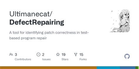 Defectrepairingtoolsourceclassifierjava At Master · Ultimanecat